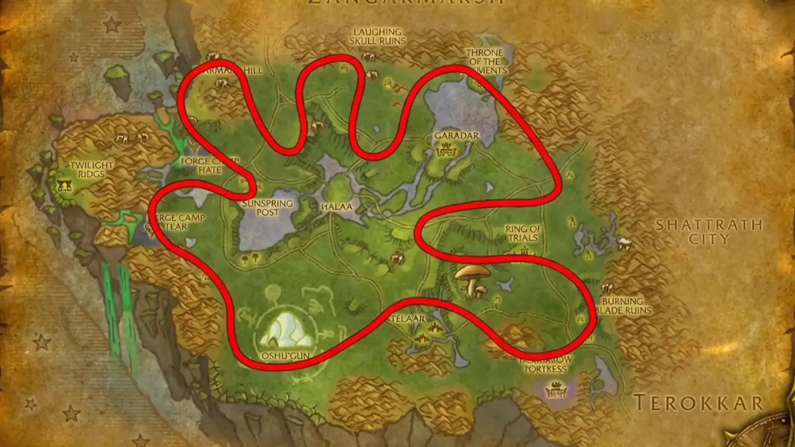 TBC Classic Anniversary Herbalism Guide + nodes
