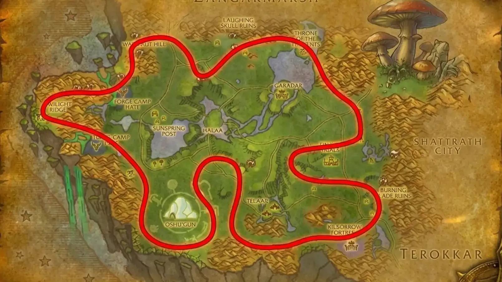 TBC Classic Anniversary Herbalism Guide + nodes