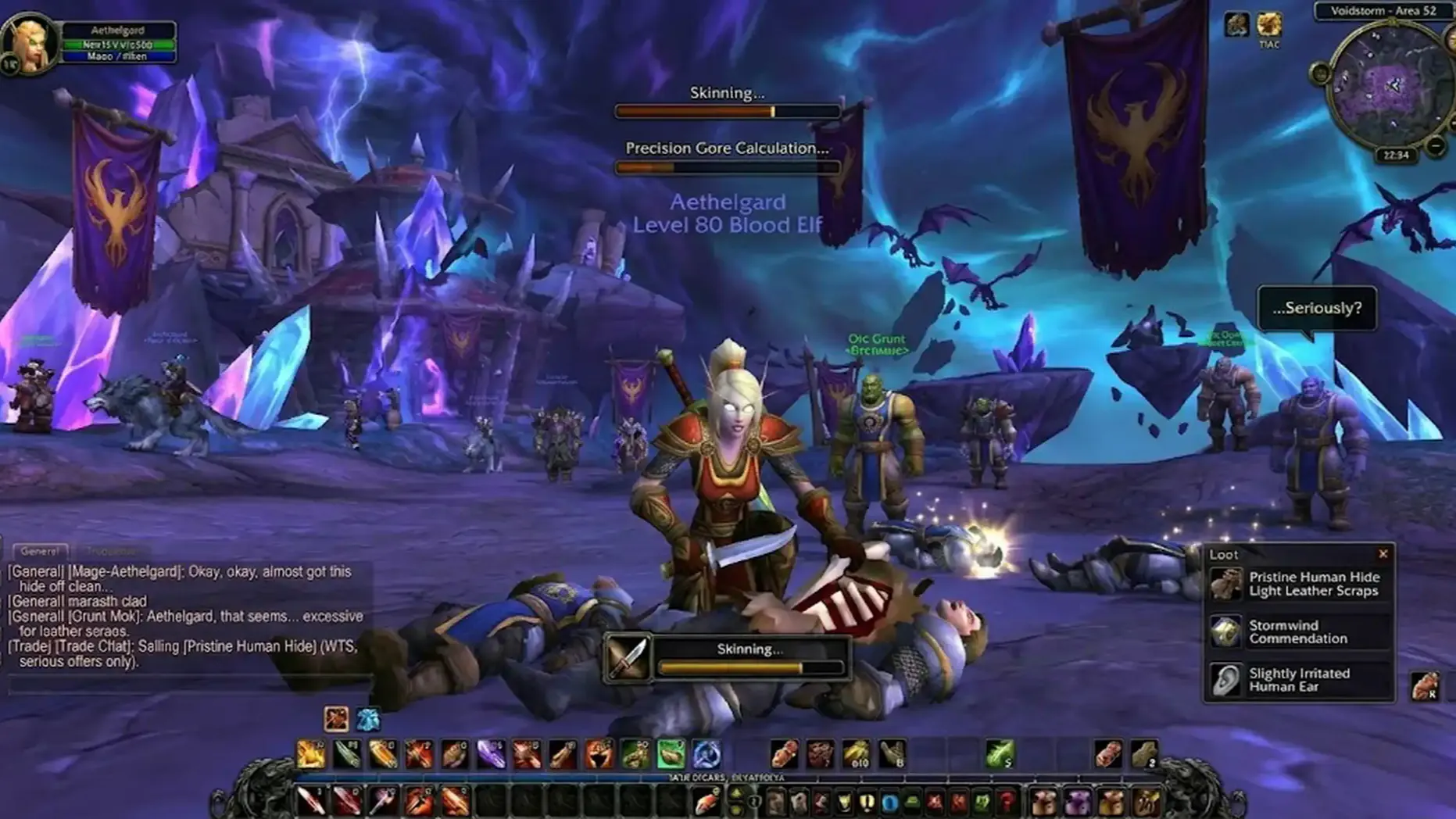 WoW Midnight Skinning Guide 1–100 | Leveling, Gold Farming & Trainer ...